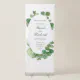 Eucalyptus Boho Greenery Floral Welcome Retractable Banner | Zazzle