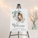 Eucalyptus Gold Frame Wedding Welcome Sign | Zazzle