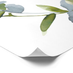 Eucalyptus Greenery Baby Shower Welcome Sign | Zazzle