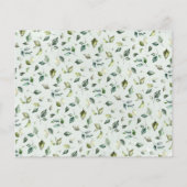 Eucalyptus Time Capsule Advice for Couple Card Flyer | Zazzle