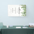 Eucalyptus Wedding Welcome Banner | Zazzle