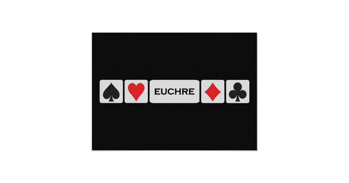 Euchre invitation - customize | Zazzle.com