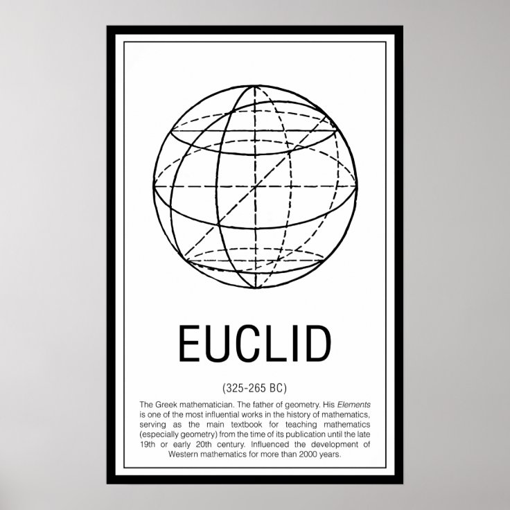 Euclid Poster | Zazzle