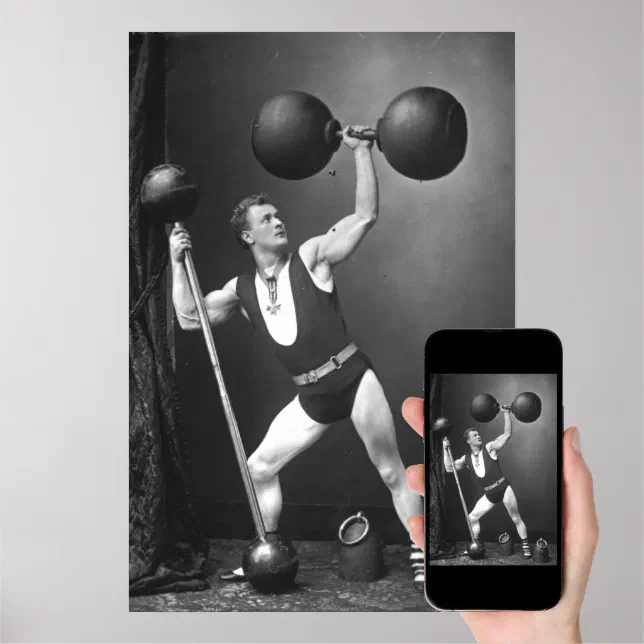 Eugen Sandow Bodybuilder Poster | Zazzle