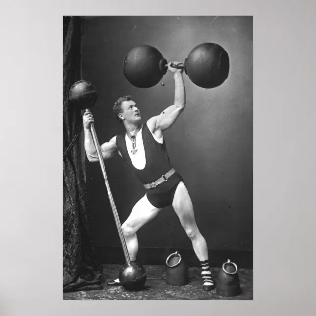 Eugen Sandow Bodybuilder Poster | Zazzle