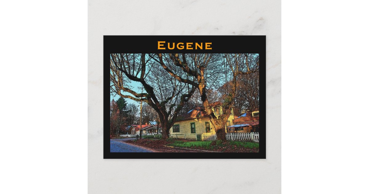 Eugene Postcard | Zazzle