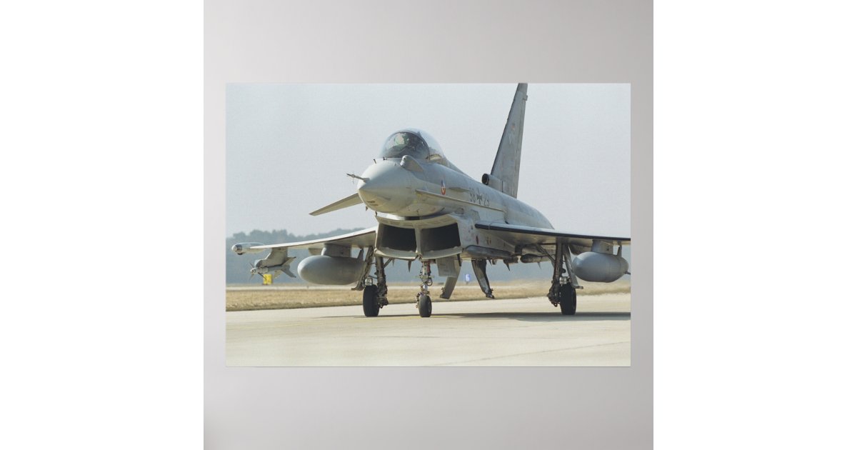 EUROFIGHTER POSTER | Zazzle
