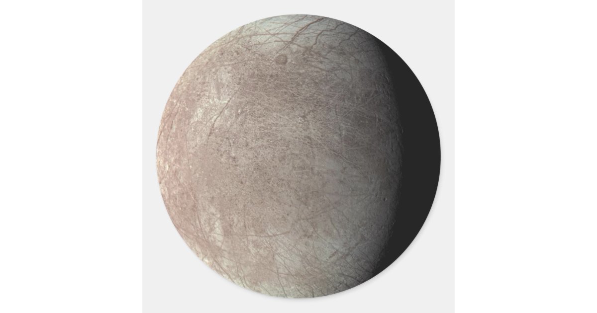 Europa Classic Round Sticker | Zazzle