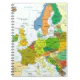 Europe map notebook | Zazzle