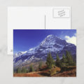 Europe, Switzerland, Eiger. Fall colors abound Postcard | Zazzle