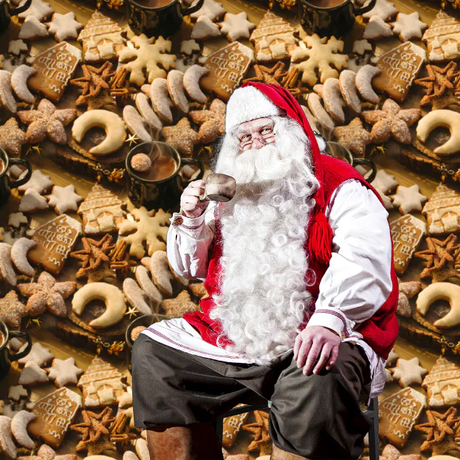 European Christmas Cookies Bliss Cozy Peel & Stick Wallpaper | Zazzle