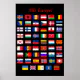 European Countries Flags poster | Zazzle