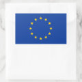 European Union - EU Flag Rectangular Sticker | Zazzle