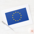European Union - EU Flag Rectangular Sticker | Zazzle
