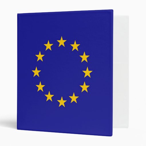 European Union Flag Binder | Zazzle