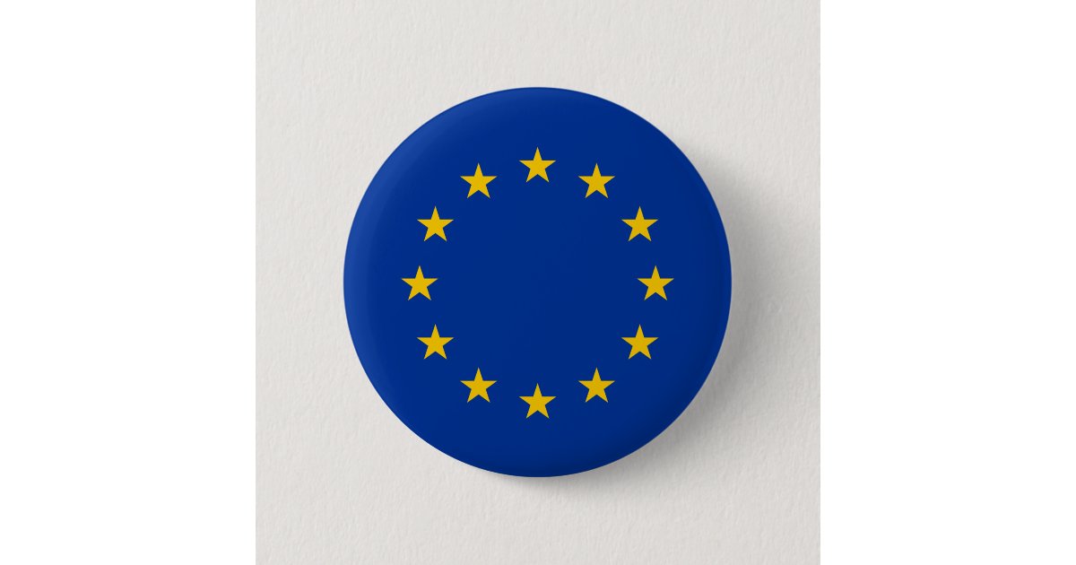 European Union flag Button | Zazzle