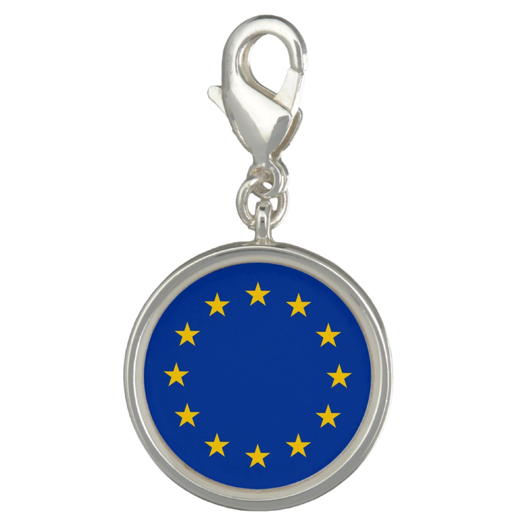 European Union flag Charm | Zazzle