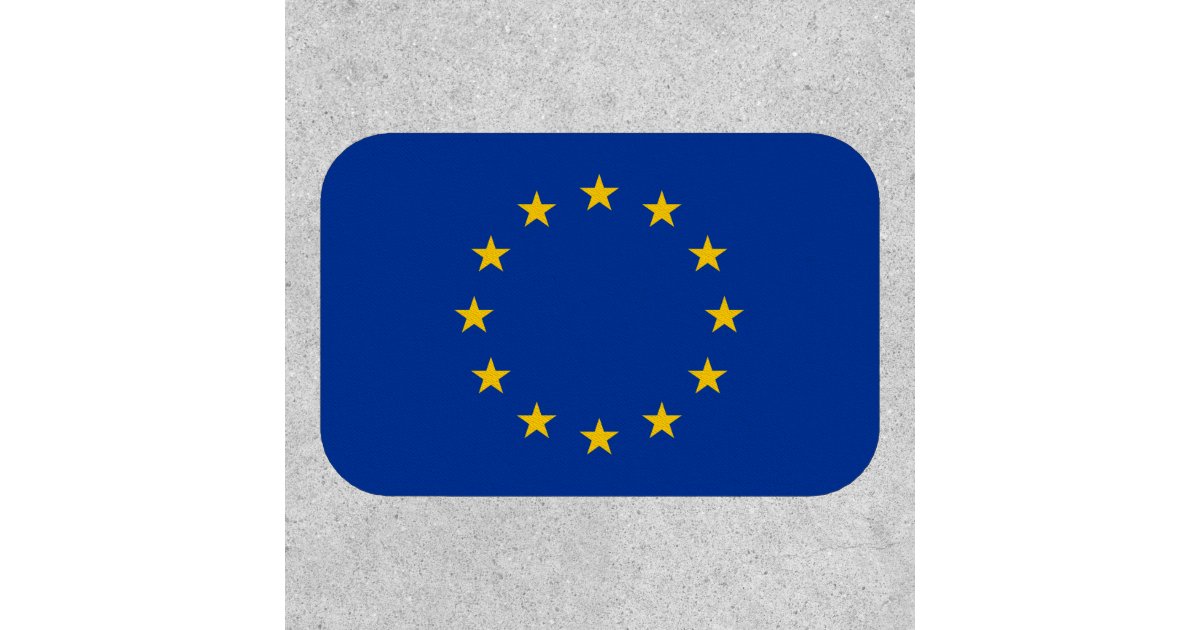 European Union Flag Patch | Zazzle