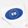 European Union flag stickers | Customizable EU | Zazzle