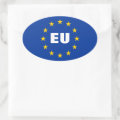 European Union flag stickers | Customizable EU | Zazzle