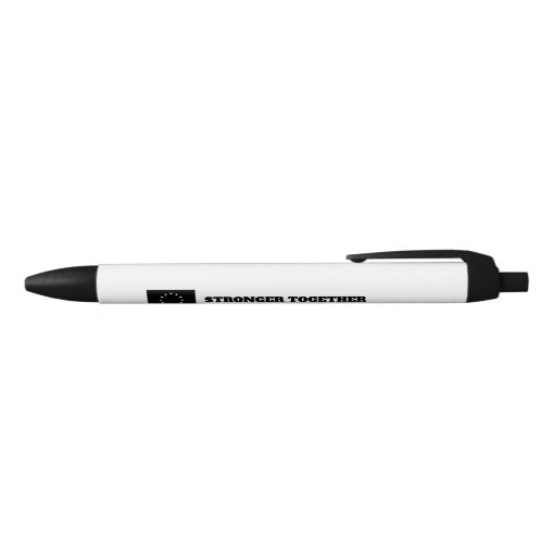 European Union pride pens with EU flag and slogan | Zazzle