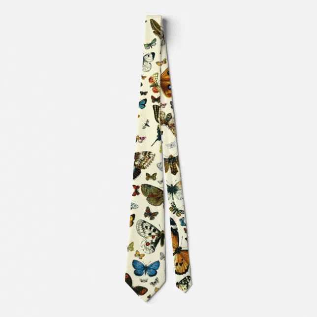 Europe's Best-Known Butterflies and Moths Collage Neck Tie | Zazzle
