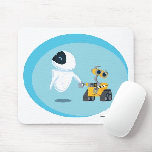 EVA and WALL-E Mouse Pad | Zazzle
