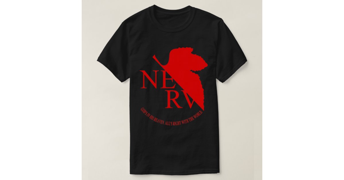 Evangelion NERV T-Shirt | Zazzle