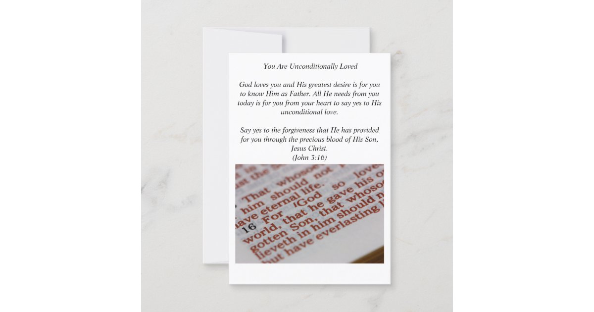 Evangelism card | Zazzle