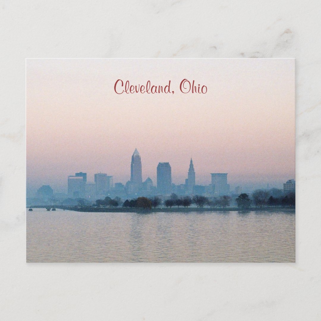 Evening Cleveland Postcard | Zazzle
