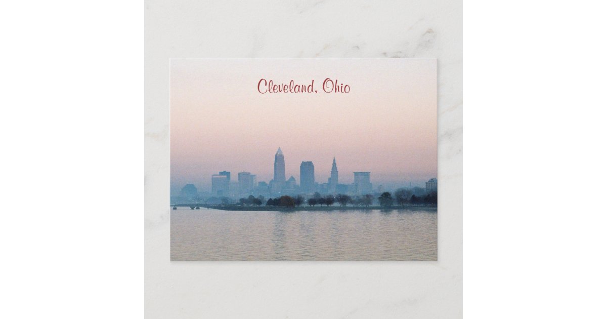 Evening Cleveland Postcard | Zazzle