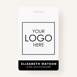 Event ID Customized Lanyard Name Tag With QR Code Badge | Zazzle