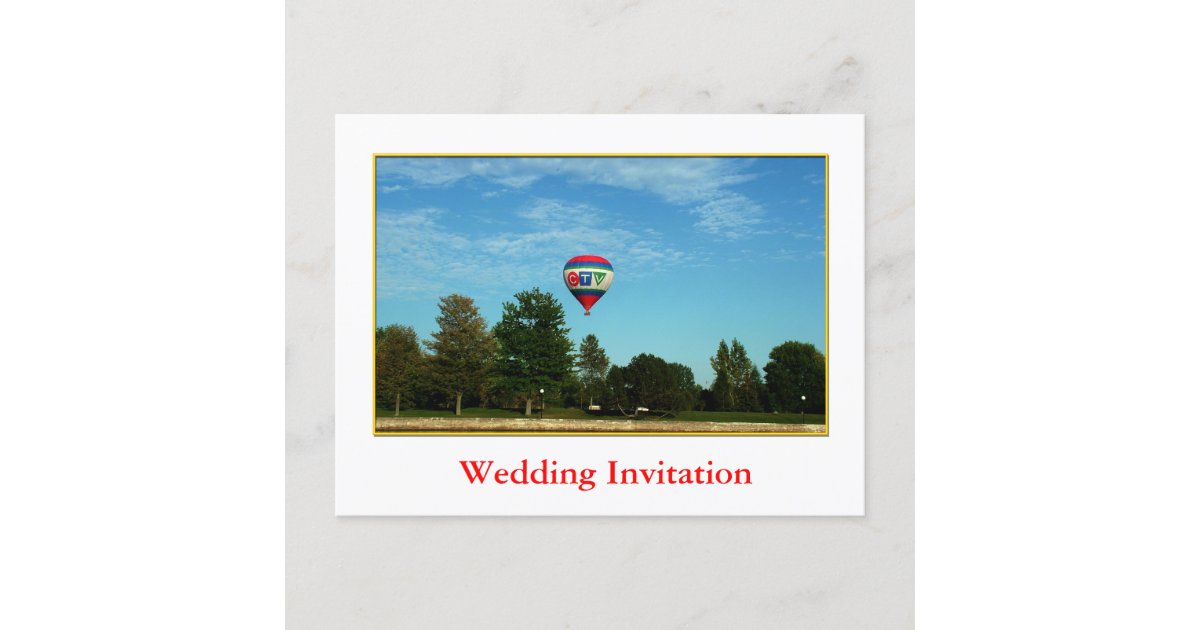 Event Invitation, riverside Invitation Postcard | Zazzle