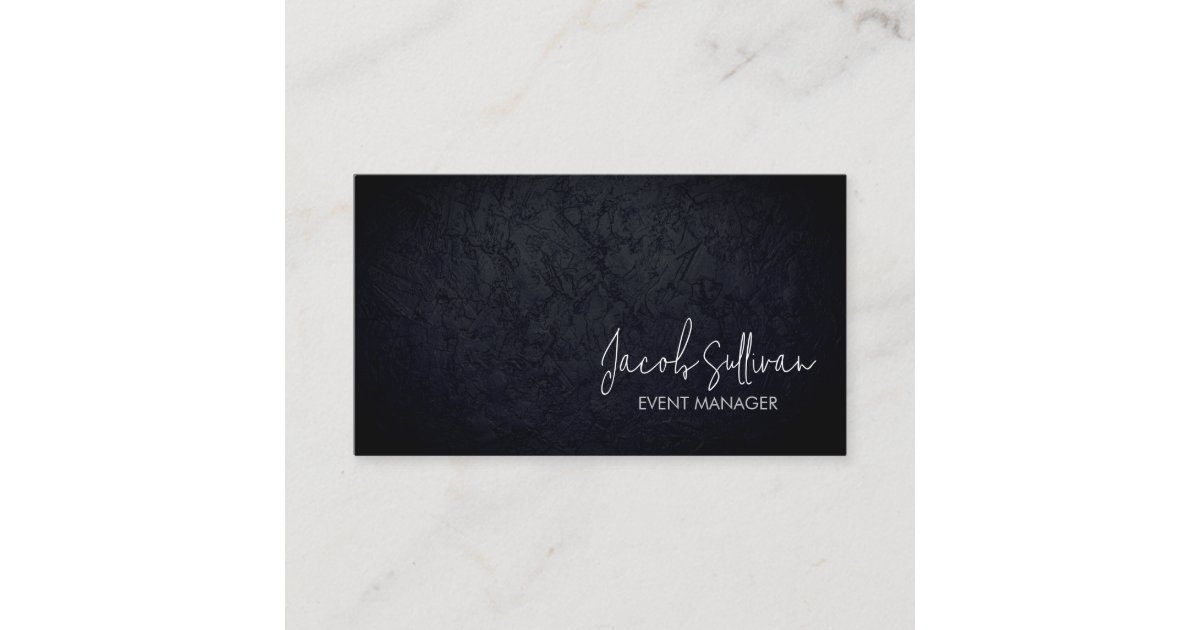 Event Manager Promotion Marketing Business Card | Zazzle