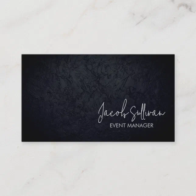 Event Manager Promotion Marketing Business Card | Zazzle