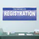 Event or Conference Registration Table Banner | Zazzle