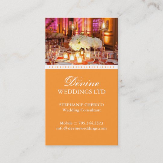 Event Planner Business Card | Zazzle.com