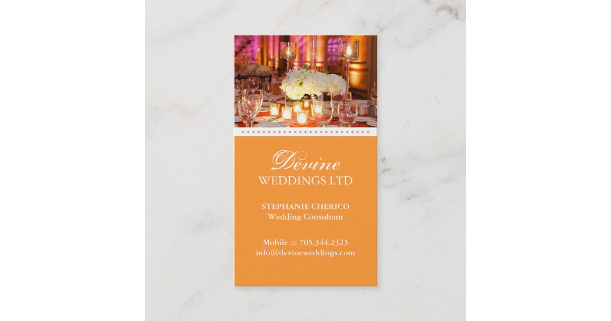 Event Planner Business Card | Zazzle