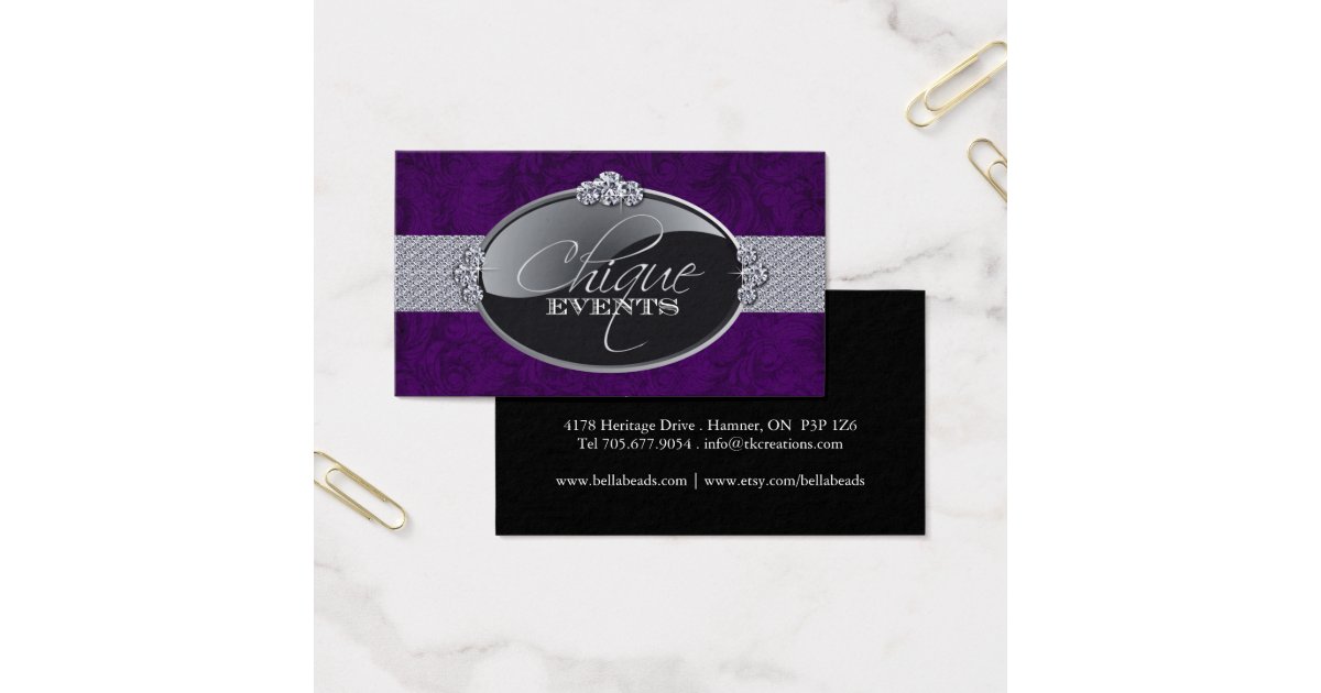 Event Planner Business Cards | Zazzle.com