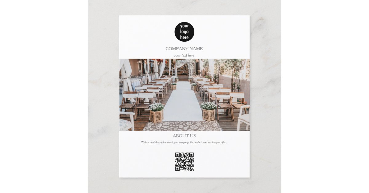 Event Planning Business Promotional Advertising Flyer | Zazzle