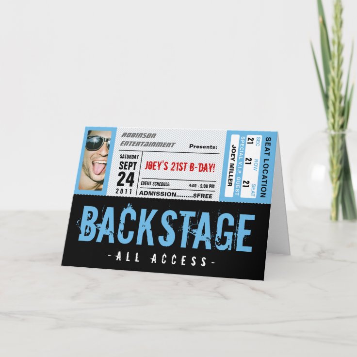 Event Ticket Invitation | Zazzle