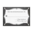 Ever After Chalkboard Response Card | Zazzle