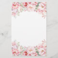 Ever Or Never Pink Floral Tea Birthday Party Game | Zazzle