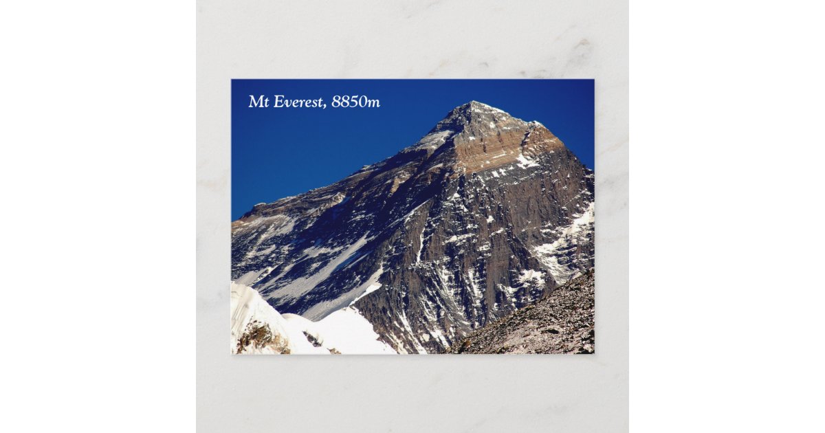 Everest Postcard | Zazzle