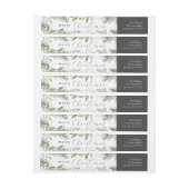 Evergreen Garden Return Address Label | Zazzle