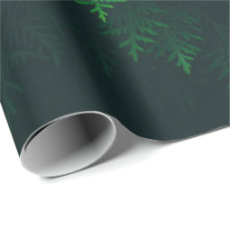 Evergreen tree wrapping paper | Zazzle
