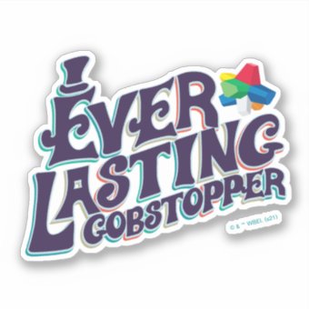 Everlasting Gobstopper Graphic Sticker | Zazzle