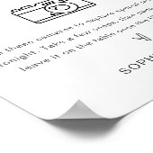 EVERLEIGH Oh Snap Disposable Camera Wedding Sign | Zazzle