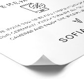 EVERLEIGH Unplugged Ceremony Wedding Sign | Zazzle