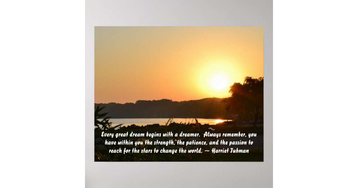 Every Great Dream Poster | Zazzle